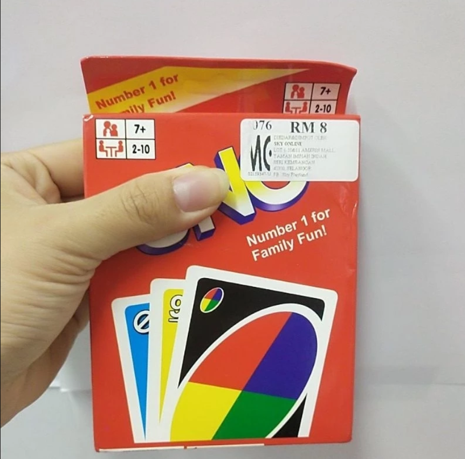 Cartoon Table Card Game Family Collection Board Game Kids Family ...