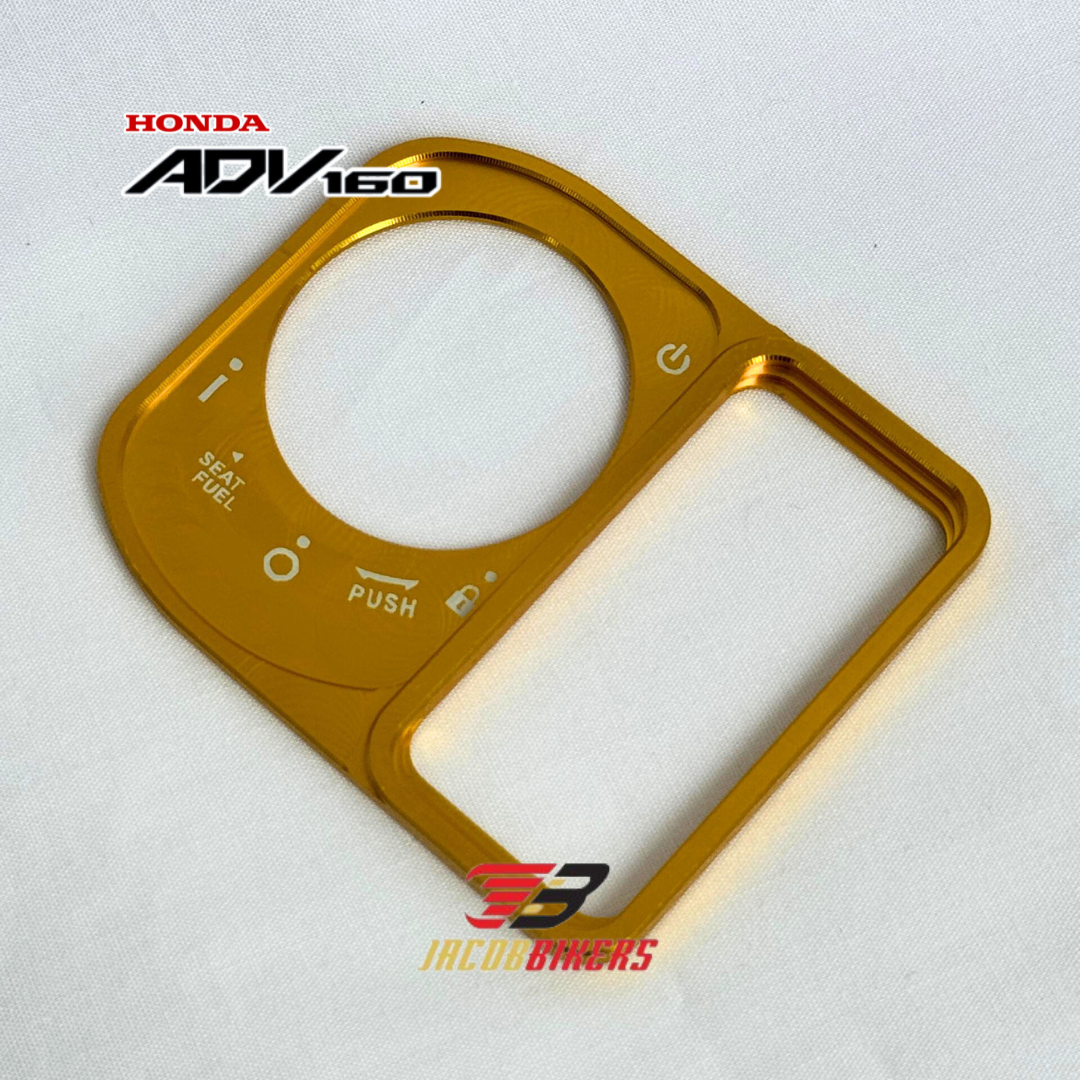 Honda ADV 160 Starter Switch Cover Alloy Lock Guard Mainswitch Cover ...