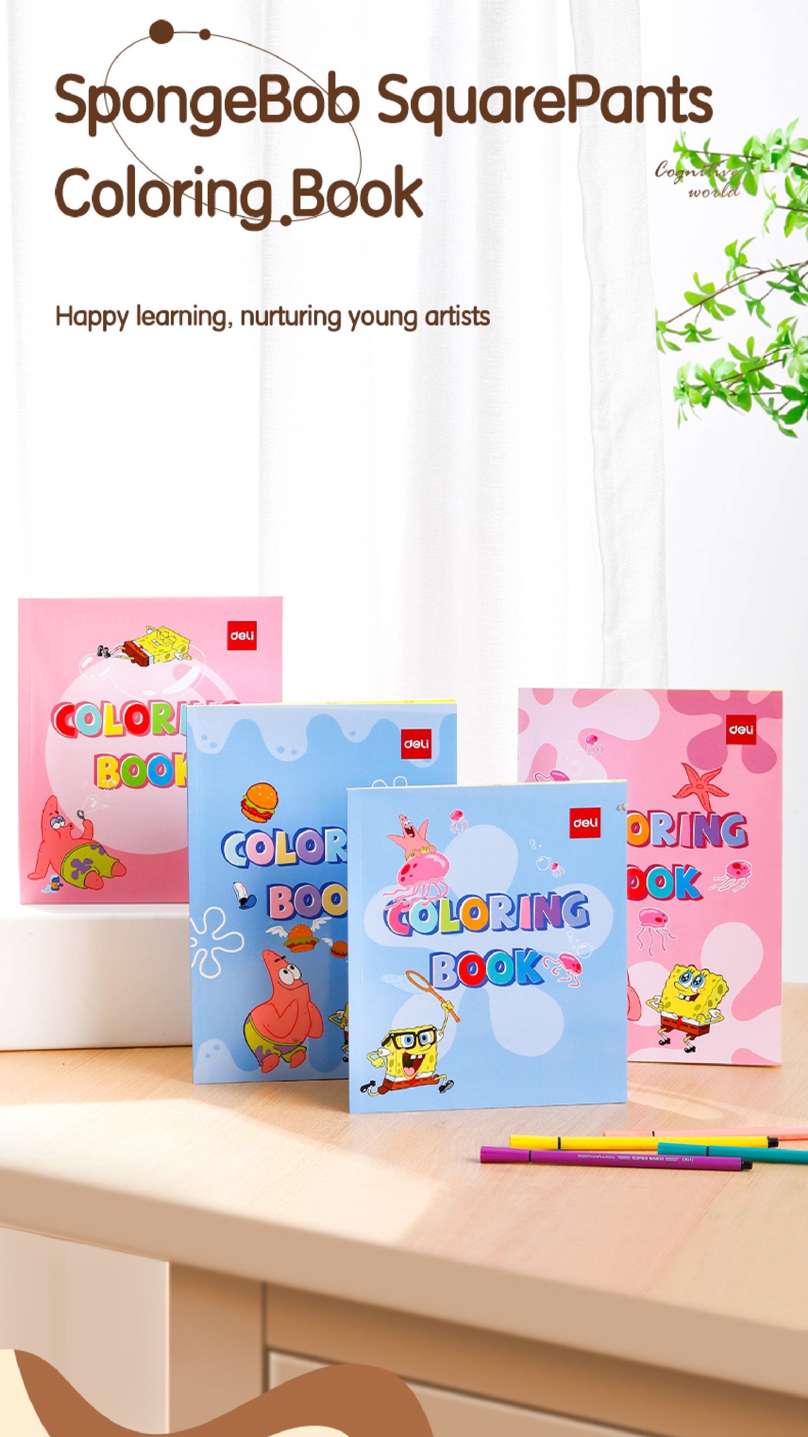 Deli Colouring Book Hobby Doddle Picture Colourful Buku Lukis (210 x ...