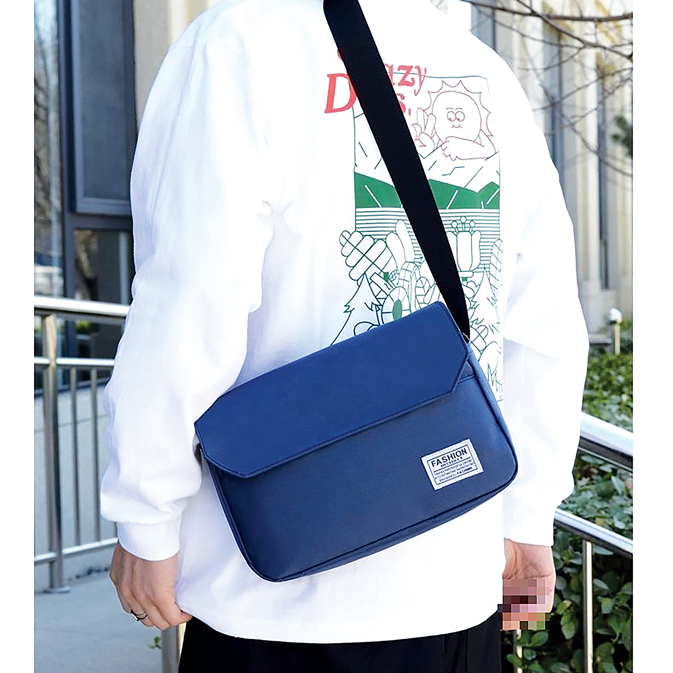 B216 Unisex Sling Beg Men’s Crossbody Beg Quality Casual Man Messenger ...