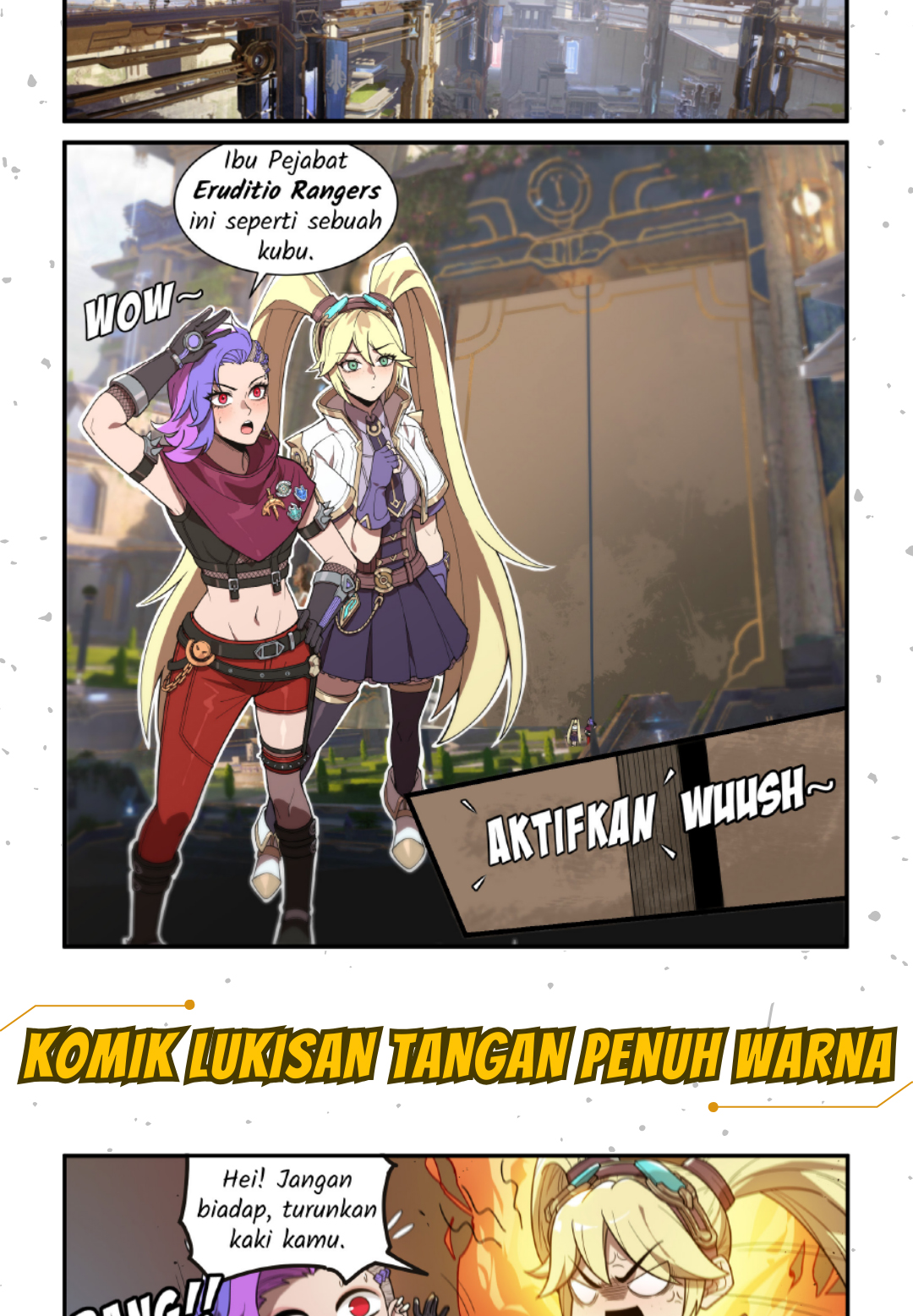 MLBB OFFICIAL COMIC BOOK OUTLAW PART 3 BUKU KOMIK RASMI MOBILE LEGENDS ...