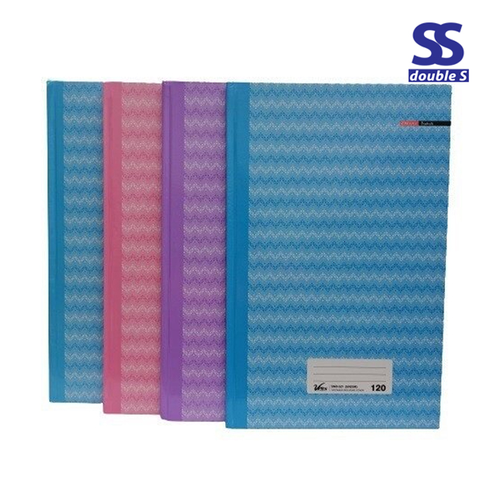 Uni Paper Vplus F5 / F4 Hard Cover Foolscap Book / Notebook (120/200 ...