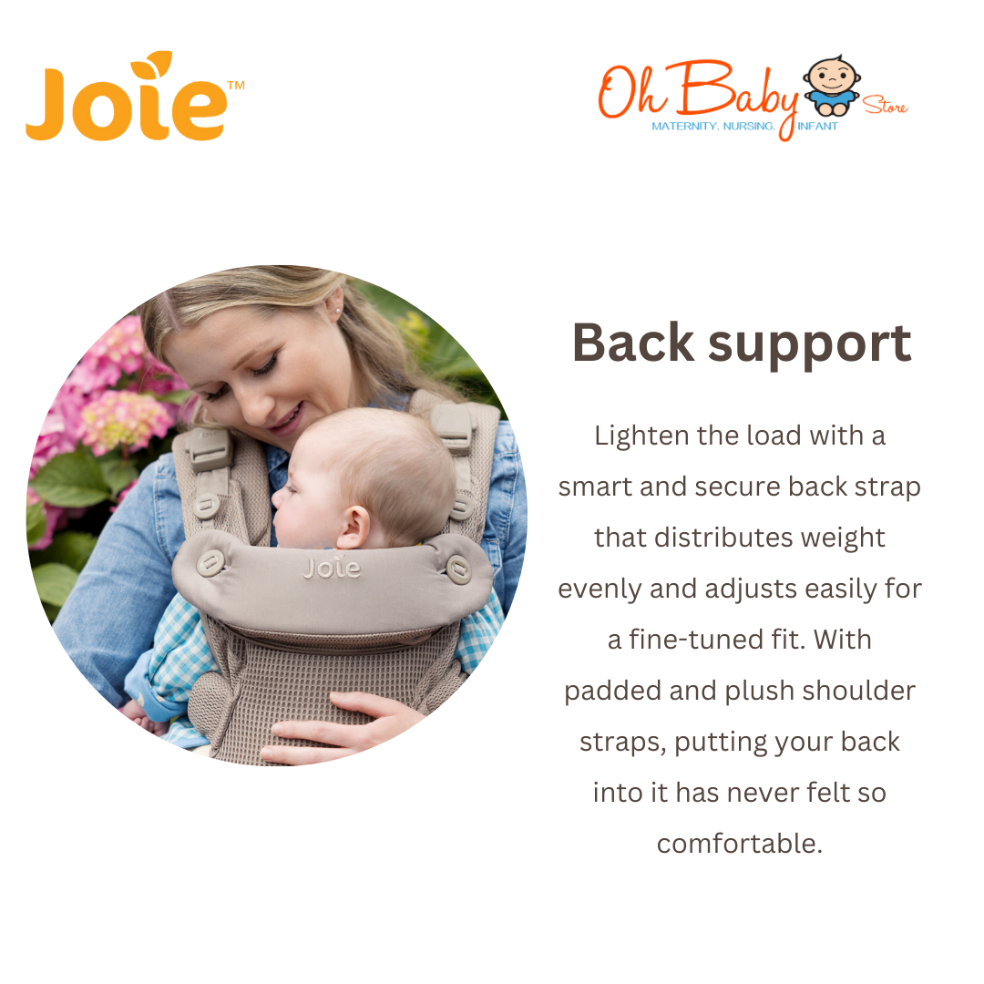 Joie Savvy Air 4in1 Baby Carrier from 3.5kg to 15kg (approx. 3 years ...