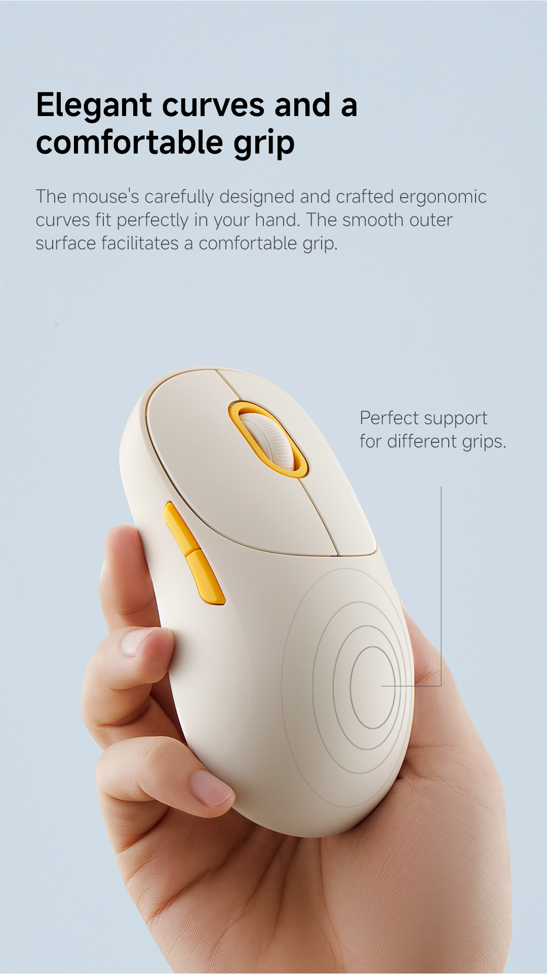 Xiaomi Wireless Mouse 3 dual 2.4GHz and bluetooth modes/convenient side ...