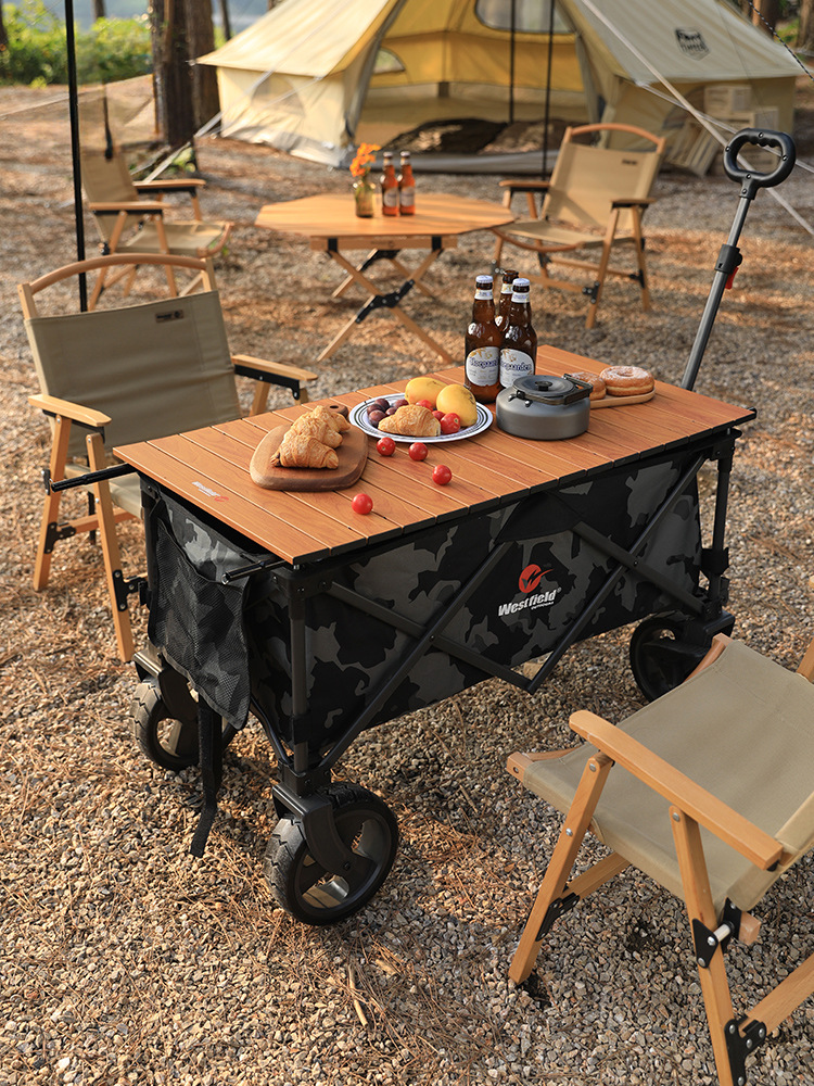 Wagon Table Top Aluminum Alloy Foldable Wagon Table Buckle Clip utility ...