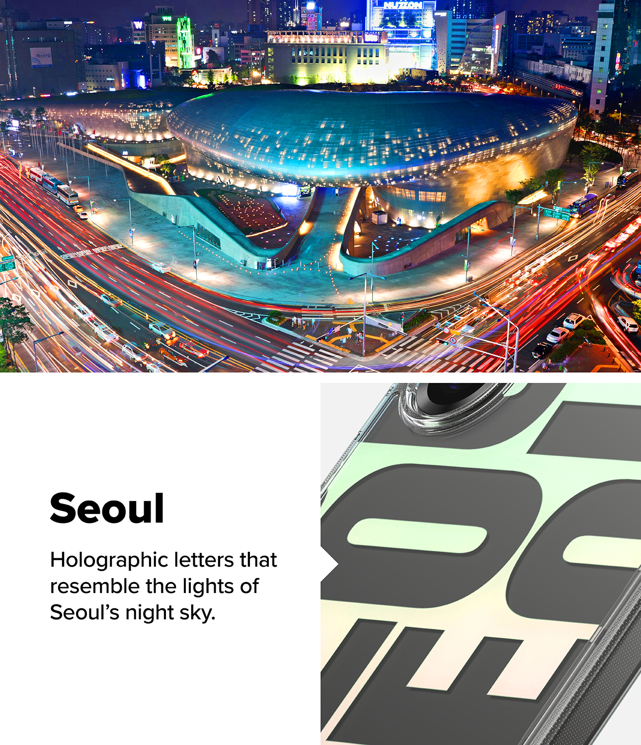 RINGKE® FUSION DESIGN Holographic Samsung Galaxy S25 Ultra Seoul Design ...