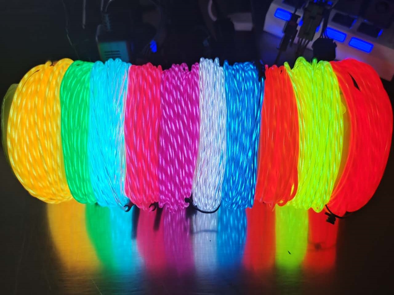 Running Light Effect Car Ambient Lighting – Plug & Play LED Dashboard ...