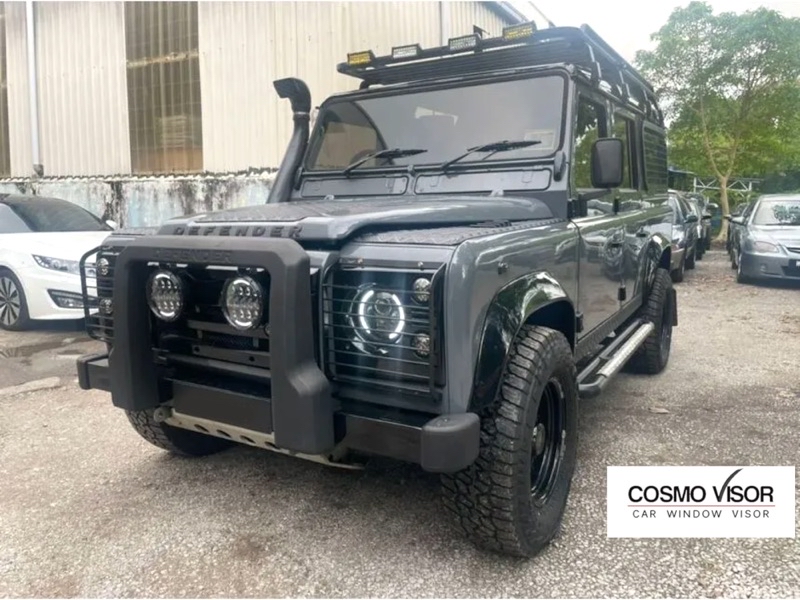 Land Rover Defender 110 85y-97y Door Visor (MADE IN MALAYSIA) Window ...