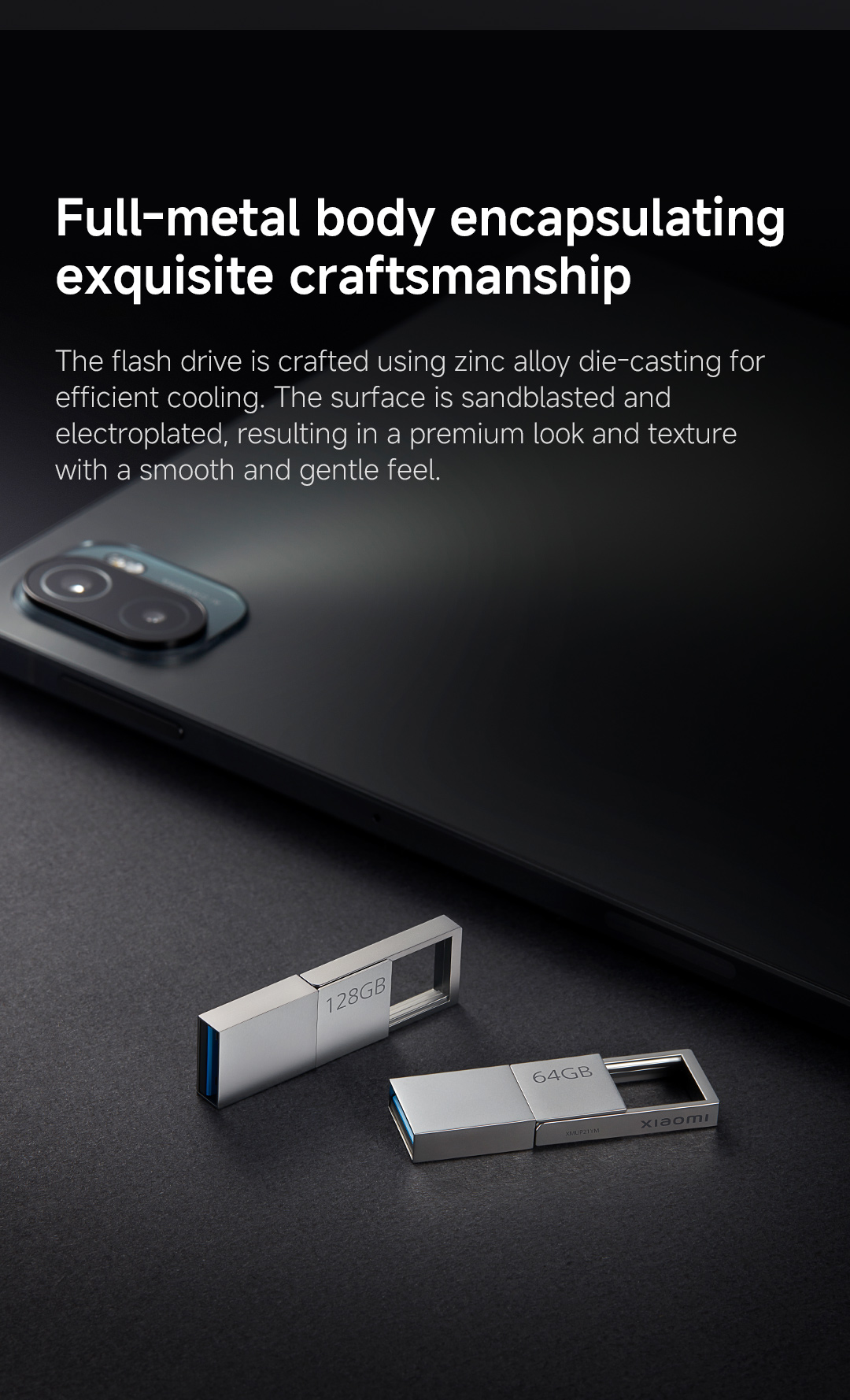 Xiaomi Dual-interface Flash Drive 64GB/128GB| USB-C & USB-A Interface ...