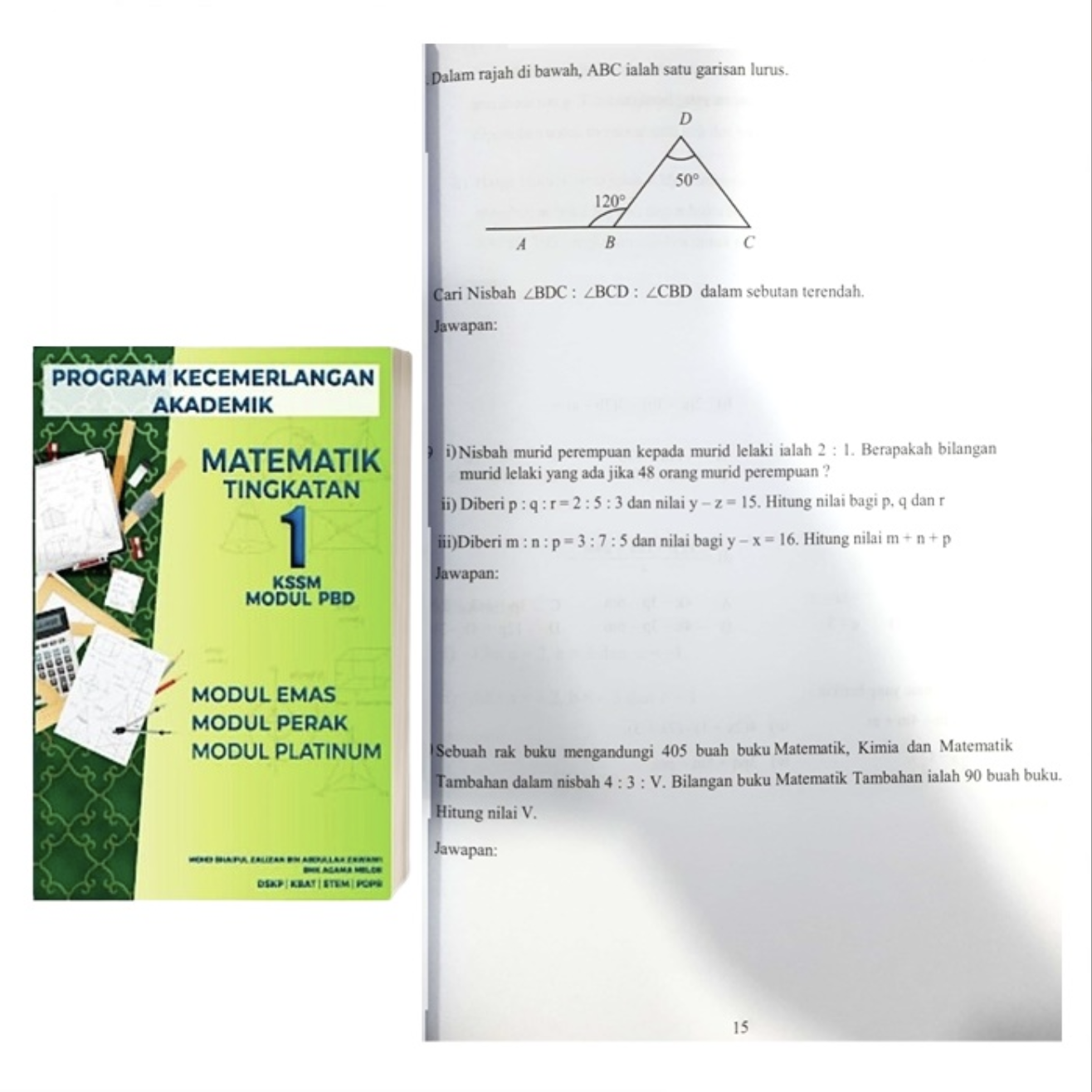 Nota Matematik Tingkatan 1 & Nota Sains Tingkatan 1 (Nota + Soalan ...