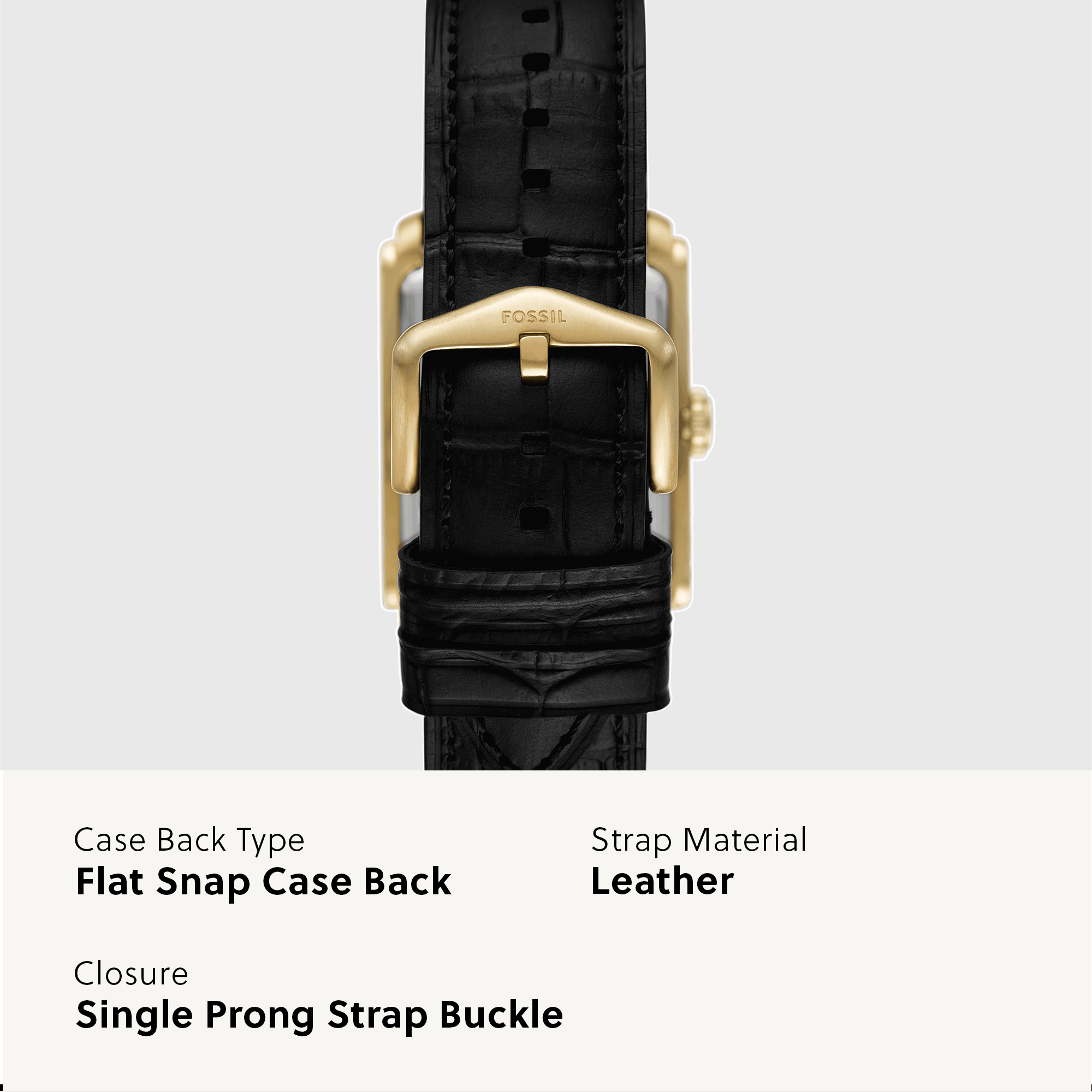 Fossil Men's Carraway Analog Watch ( FS6091 ) - Quartz, Gold Case ...