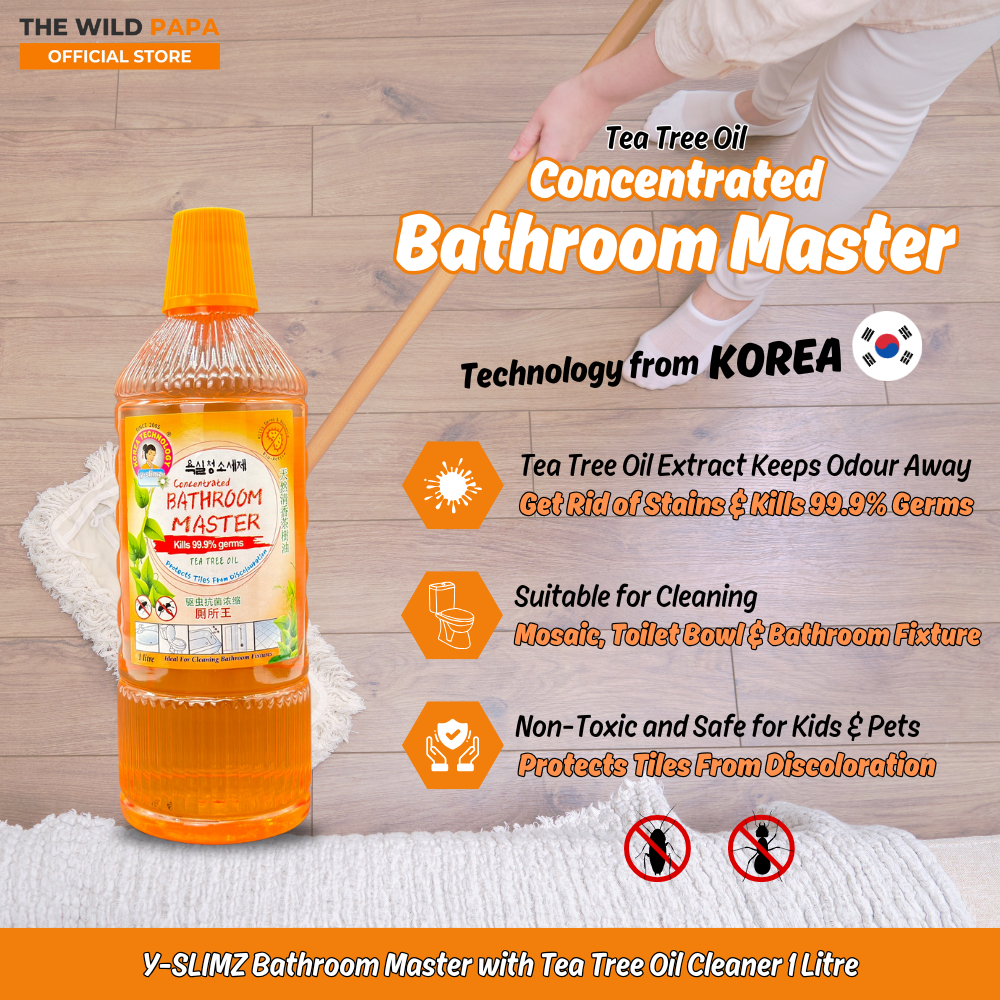 Y-Slimz Bathroom Master 1000ml With Tea Tree Oil No Stickiness No ...