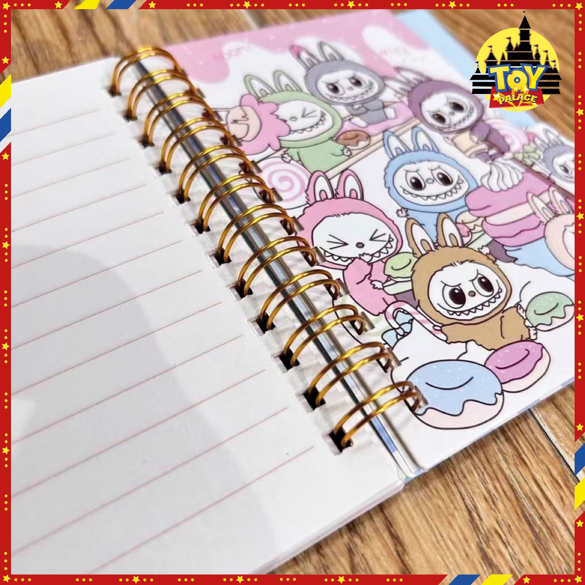 Labubu Notebook Coil Book A5 Single Line Book (50 sheets) | Shopee Malaysia