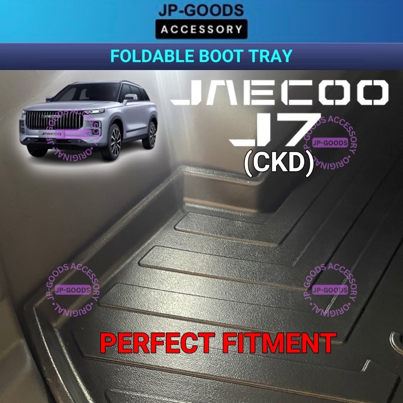 JAECOO J7 / J7 PHEV Rear Trunk Boot Tray Cargo Slider TPO Tray Foldable ...