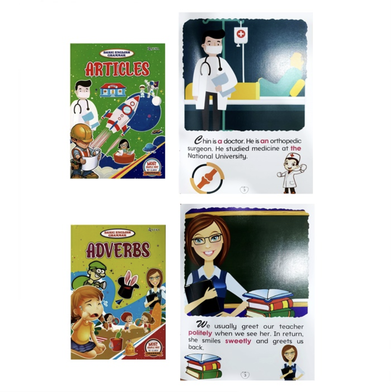 English Story Book For Kids Early Learning Education Books/ Buku Cerita ...