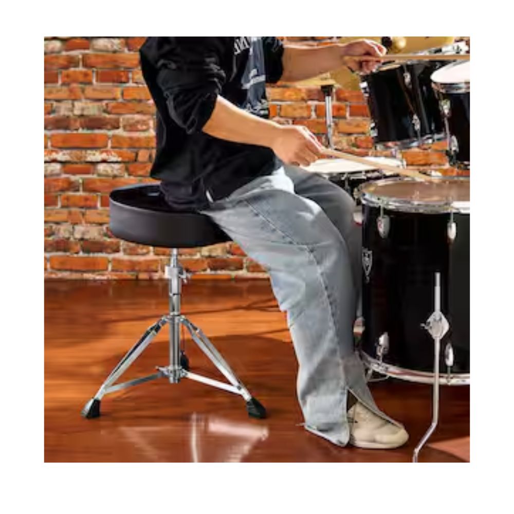 RockStar Motorcycle style drum throne Heavy Duty Saddle Top Drum Stool ...
