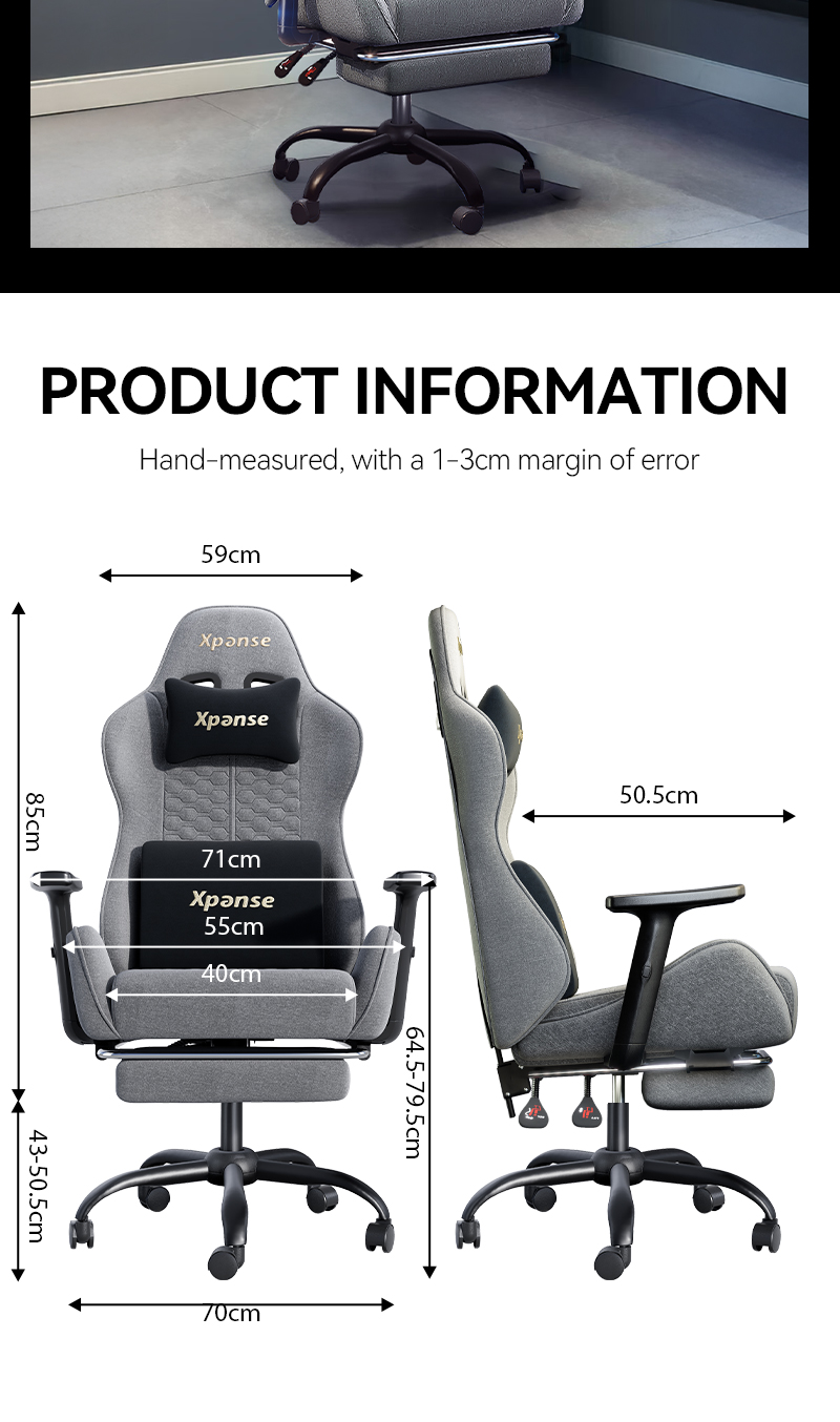 Xpanse Xcelon Gaming Chair Kerusi Office Ergonomic Computer Chair With ...