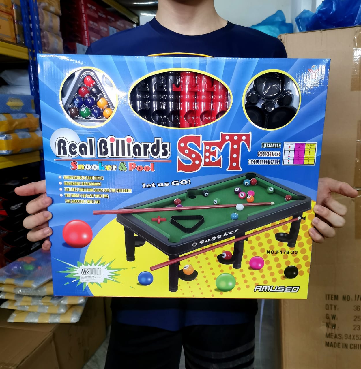 Pool Game PK Competition Interactive Indoor Tabletop Arcade Game Cue ...