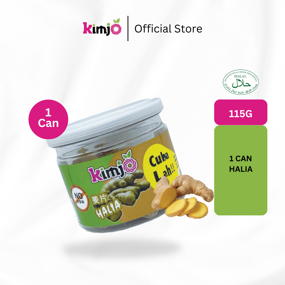 Kimjo Asam Halia [115g] | Snek Asam Masam Manis | Halal | Buah Kering ...