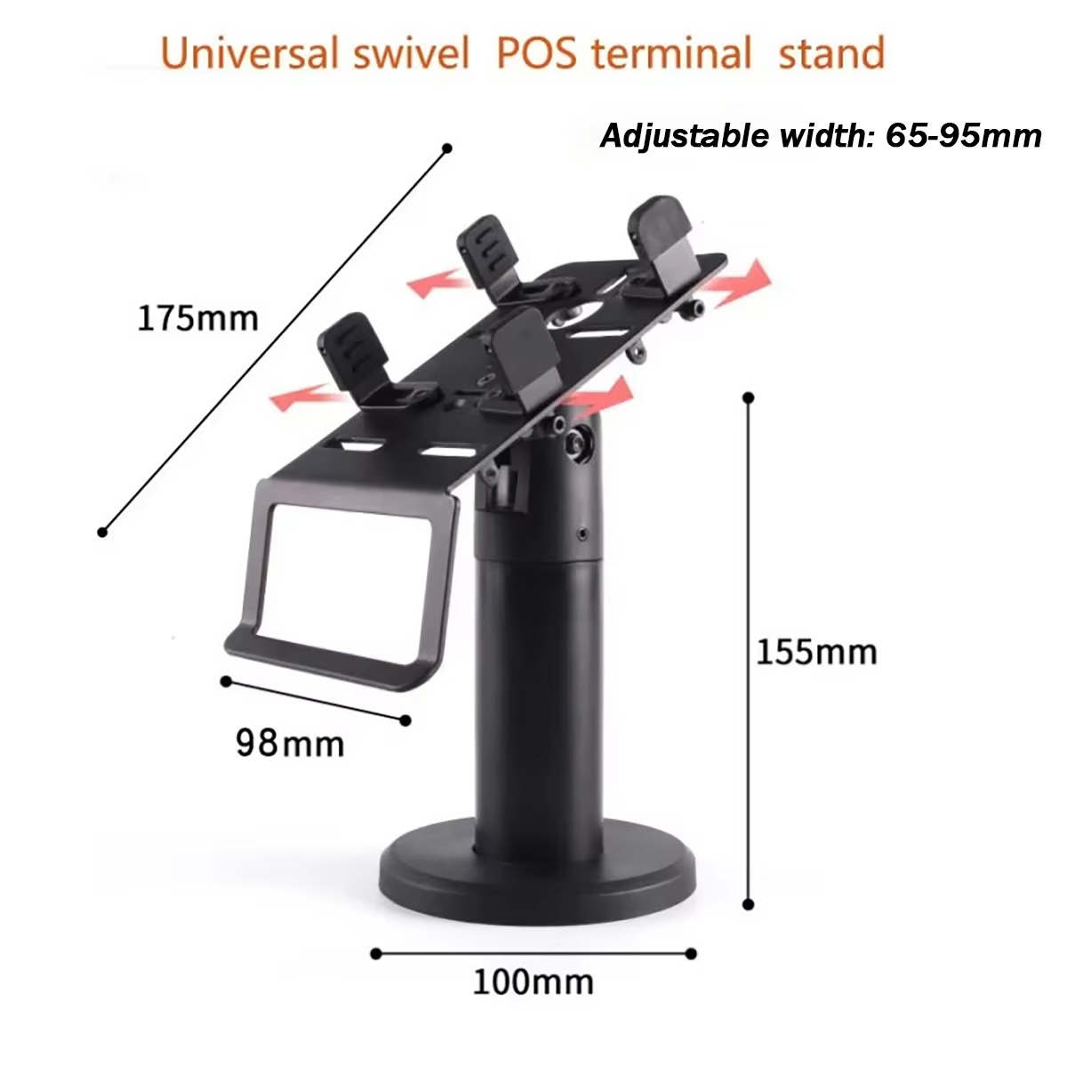 POS Payment Terminal Credit Card debit Machine Holder Universal Stand ...