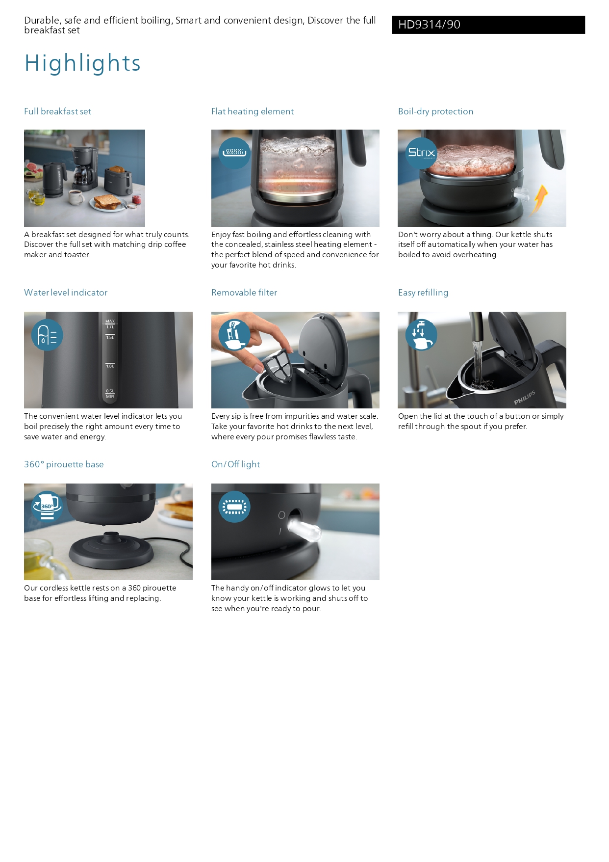 [NEW] PHILIPS Essential Collection Kettle 1000 Series - HD9314/90 ...