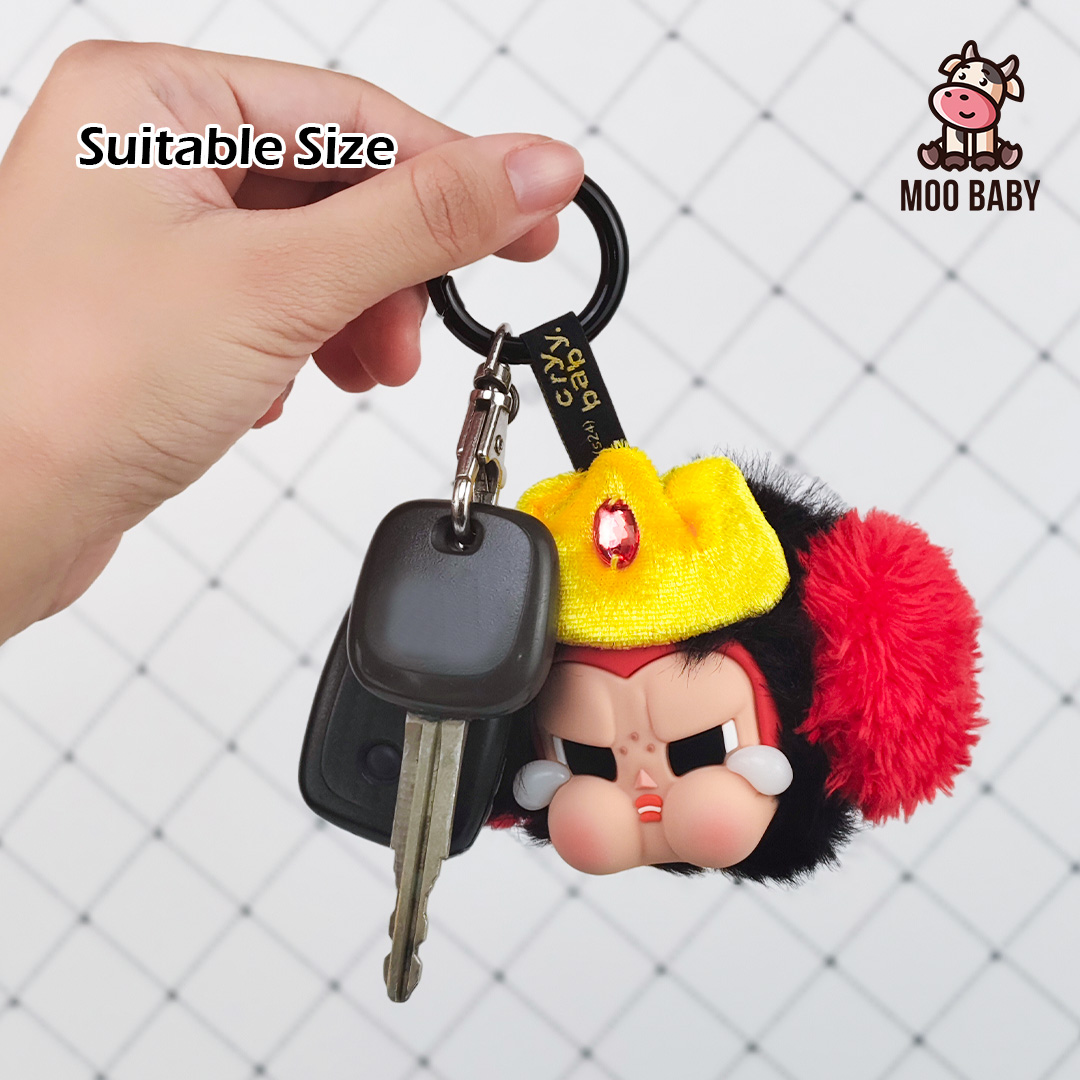 🐮Moo Baby Crybaby Powerpuff Keychain Powerpuff Girl Keychain Cute Key ...