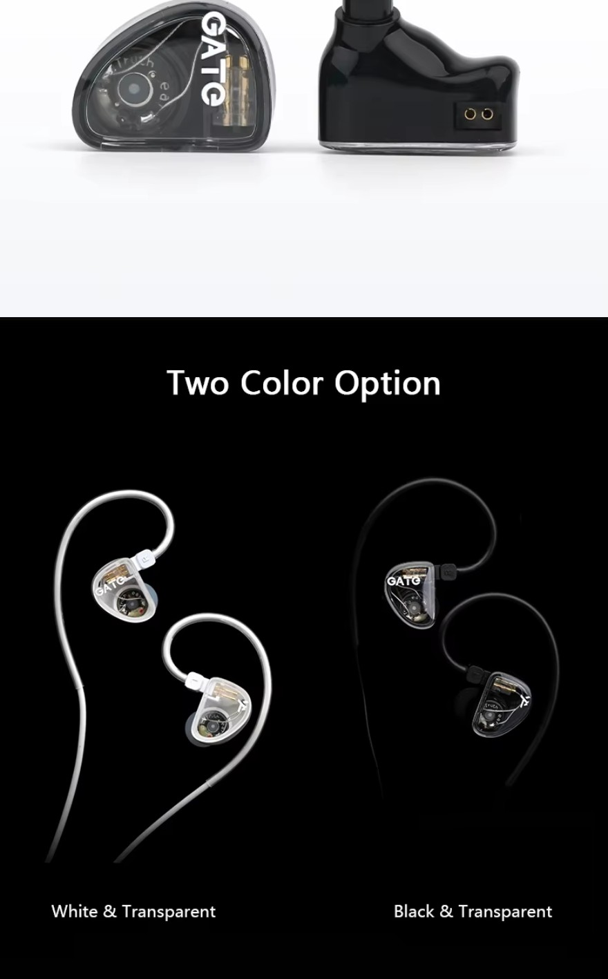 Truthear Gate, In-Ear Monitors: 10mm Dynamic Driver In-Ear Earphones ...