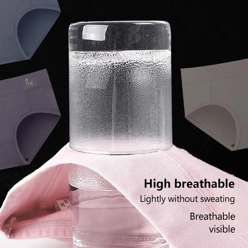 Girl Middle Waist Panties Comfort Breathable Panties Women Underwear ...