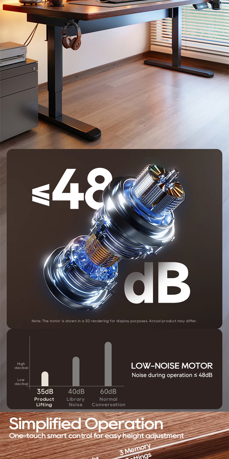 Xpanse Electric Meja Belajar Office Table Gaming Computer Study Table ...