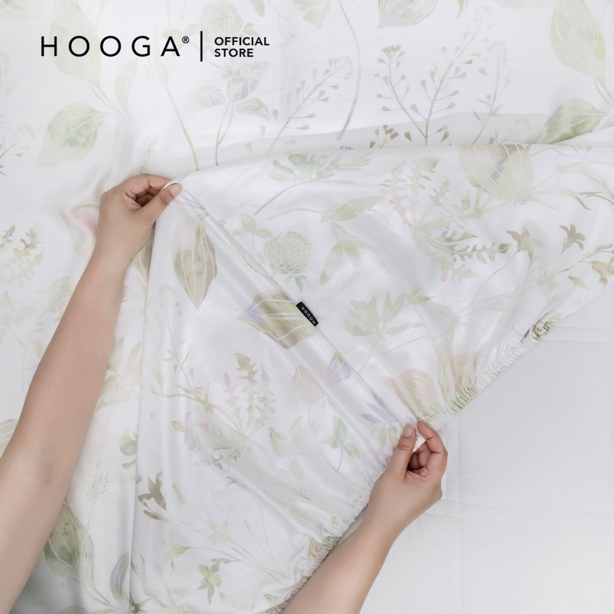 HOOGA Brighton 800TC TENCEL Lyocell Bedsheet Fitted Sheet Set (Orange ...
