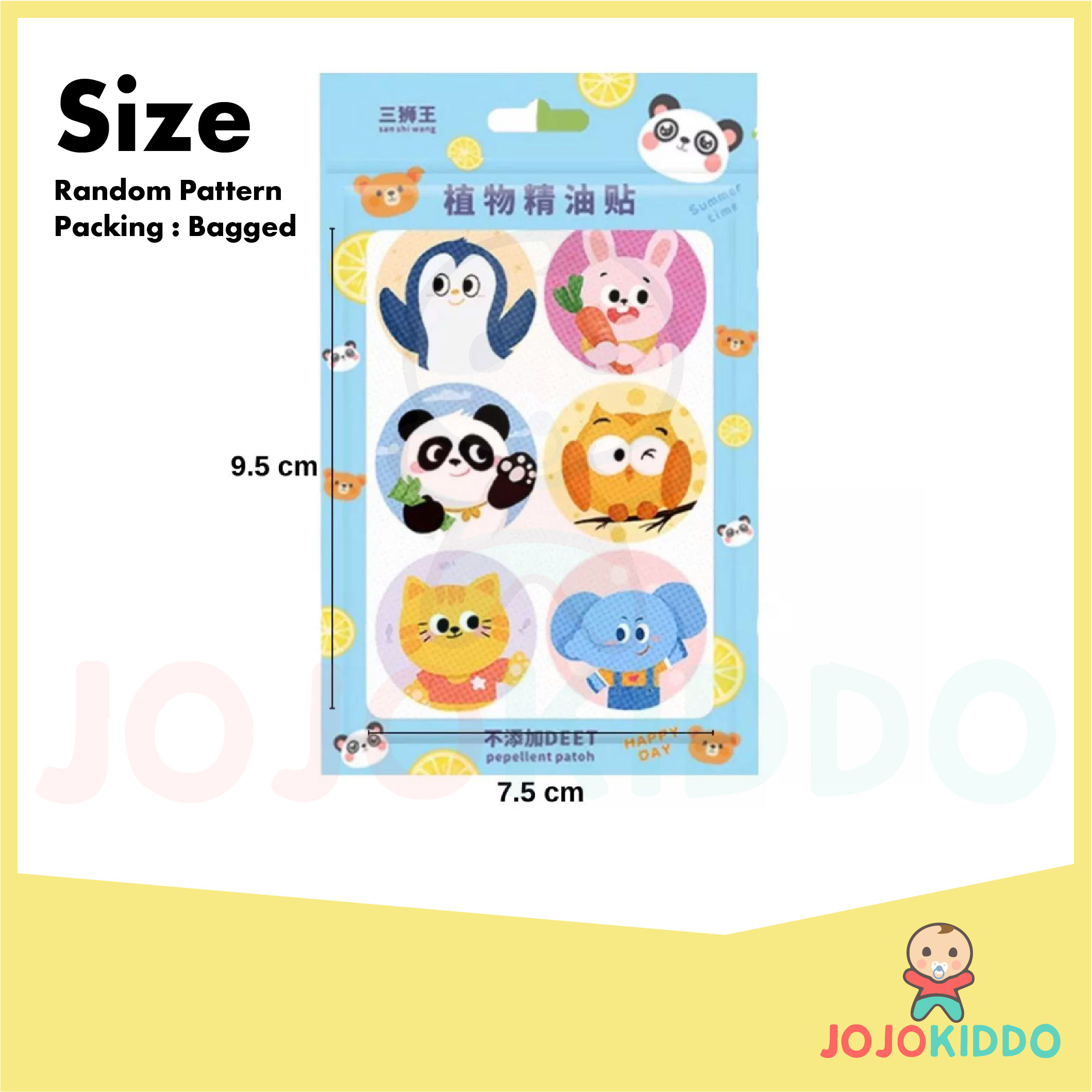 36Pcs Essential Oil Sticker Repellent Anti Mosquito Patch Repellent ...