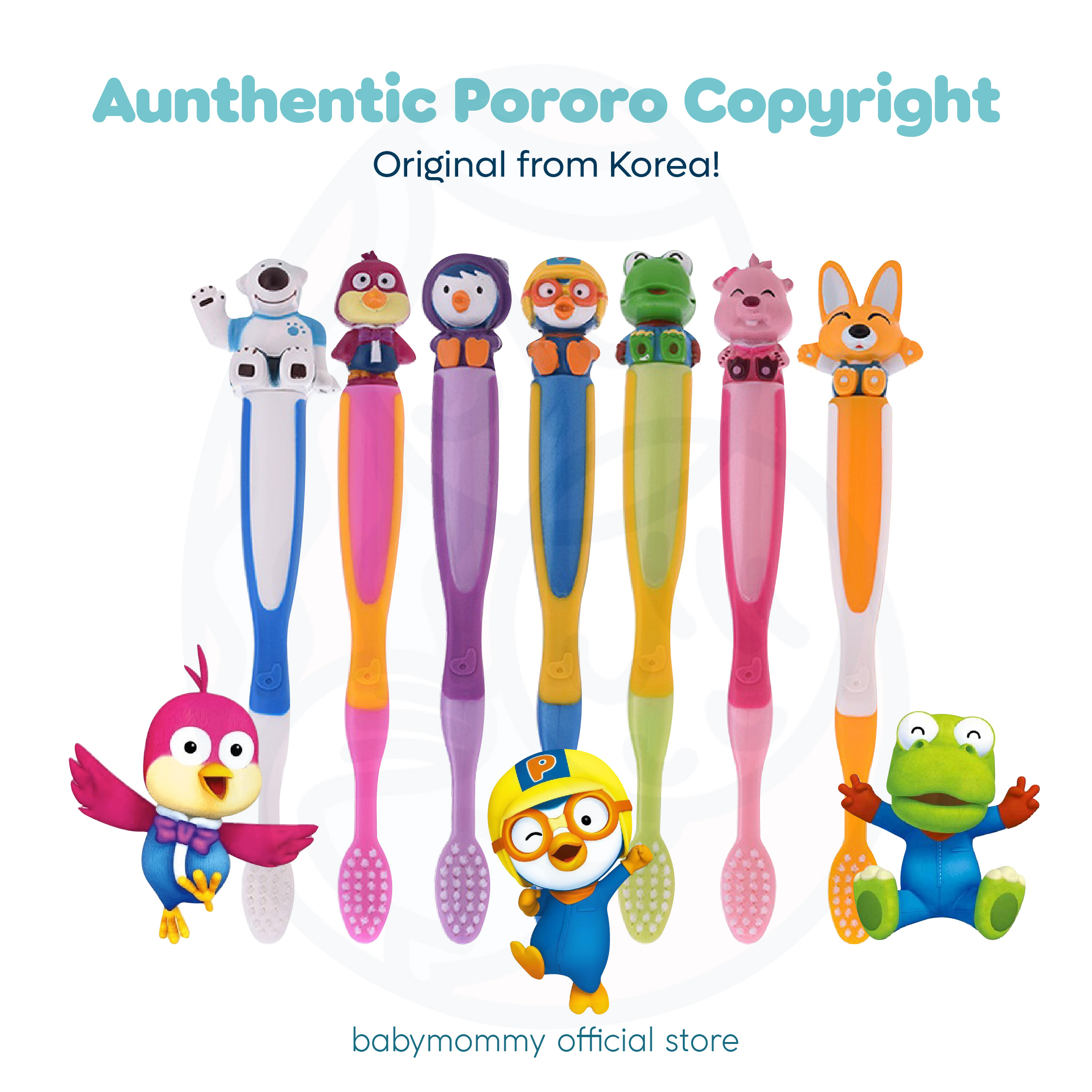 Ready Stock 🇲🇾100% Korea Pororo Kids Toothbrush infant toothbrush ...