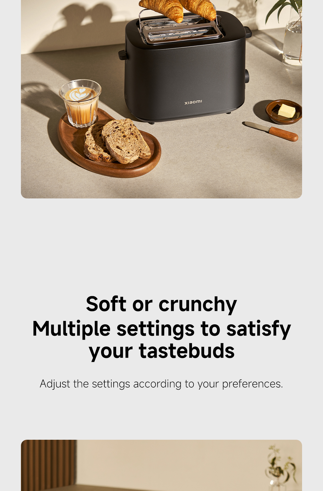 Xiaomi Toaster flip-free cooking/6 toast levels/ready in 70 seconds ...