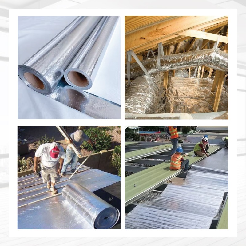 KOOL INSULATION Double Sided & Single Sided Insulation Foil Reinforced ...