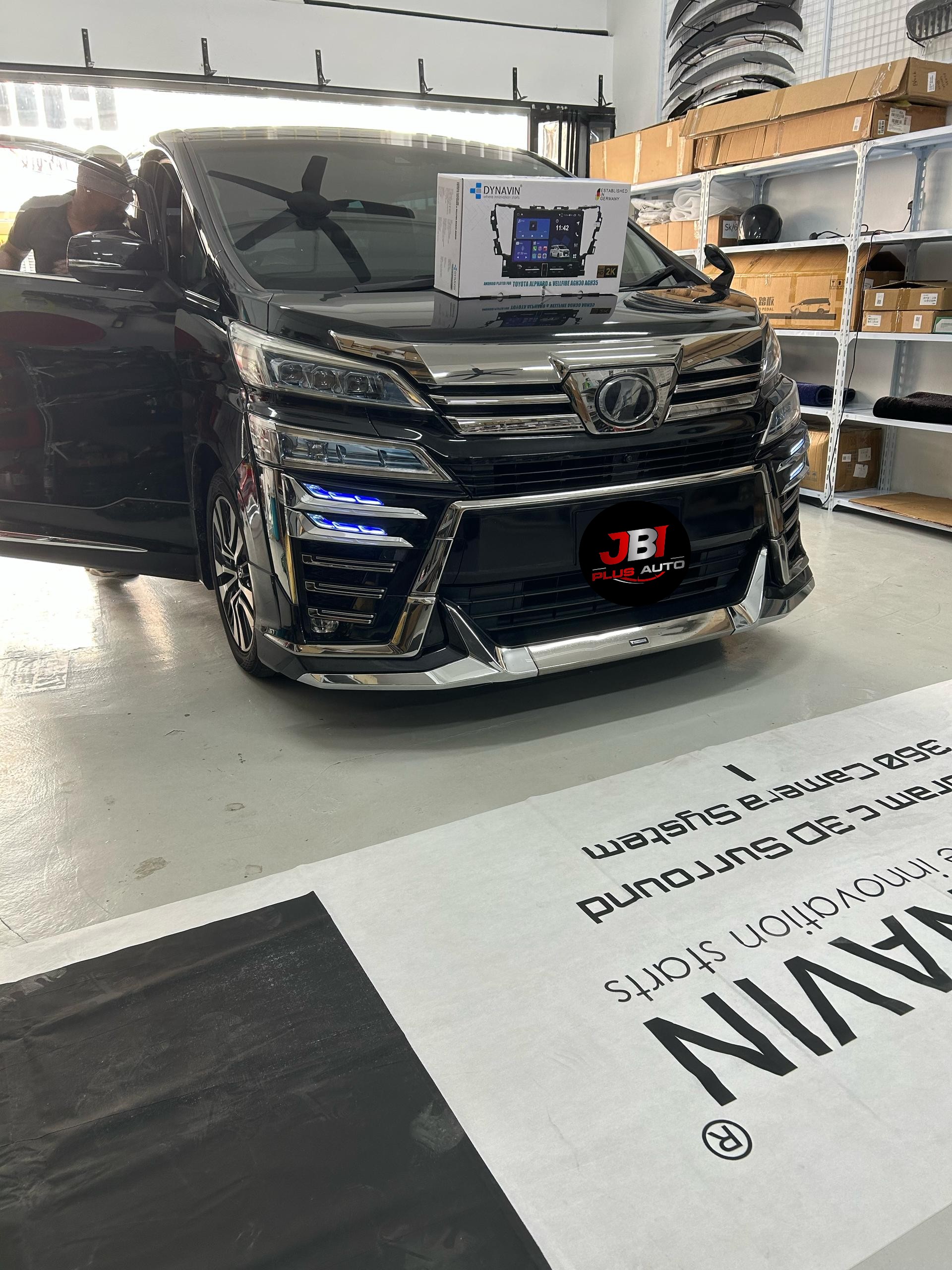 Toyota Vellfire Alphard AGH30 Dynavin Android DP8 Player 11.6 inch 2K ...