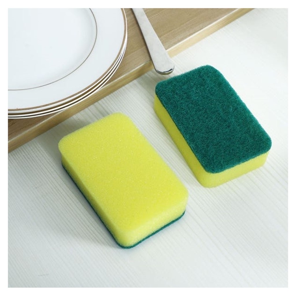 3M Scotch Brite Heavy Duty Scouring Sponge Tough Clean (4 pcs/pkt ...