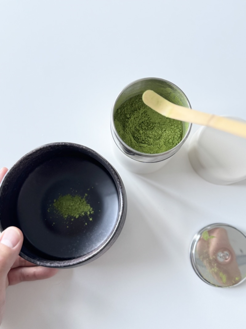 Food Grade Stainless Steel Double Lid Matcha Powder Canister 400ml ...