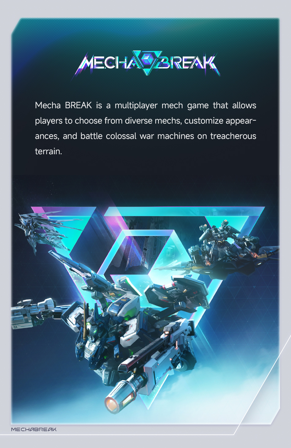 [PREORDER] Moshow x Mecha Break UBP-R02T Break Striker Model : Falcon ...