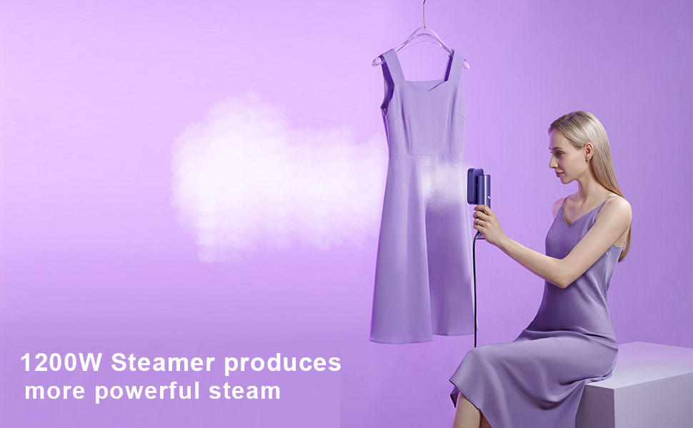 Mifier G5 Electric Steamer Iron 2 in 1 Wet & Dry Handheld Steamer 1200W ...