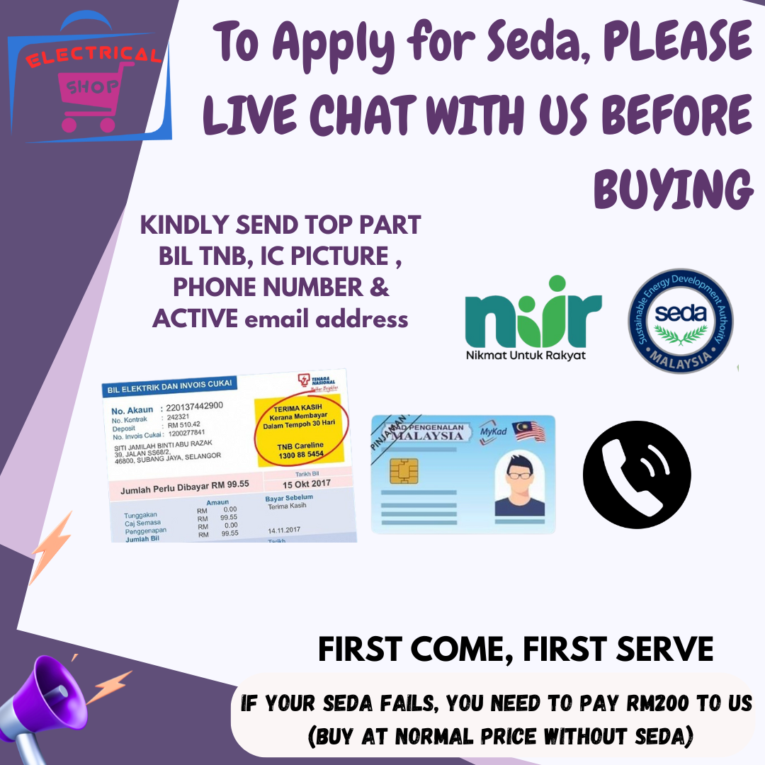 (SEDA) Khind 197L RF205 2 door Dual Inverter Refrigerator / Hisense ...