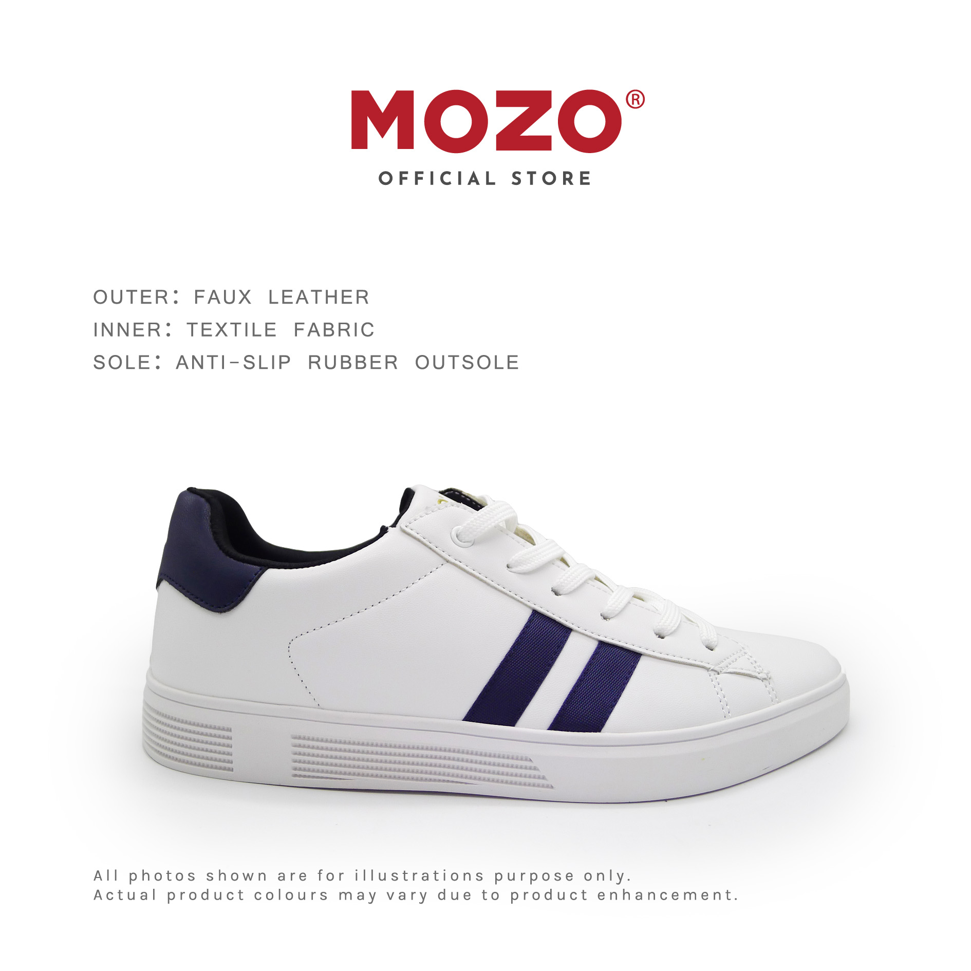 MOZO Men's Casual Sneaker 30001 | Shopee Malaysia