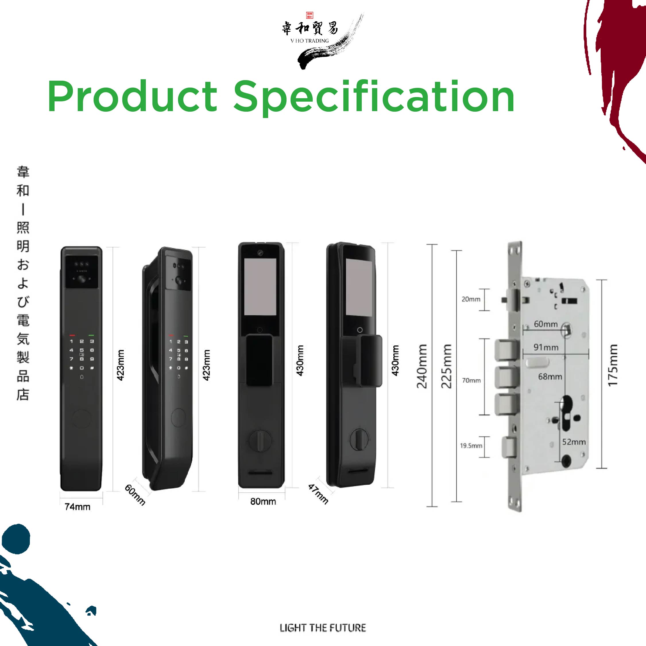 [VHO] Zenso Advanced Smart Door Lock | Shopee Malaysia