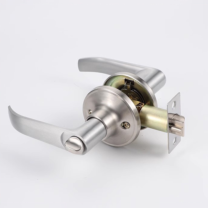 Door Lock L Type Handle Tubular Rod Cylindrical Door Lock Tombol Pintu ...