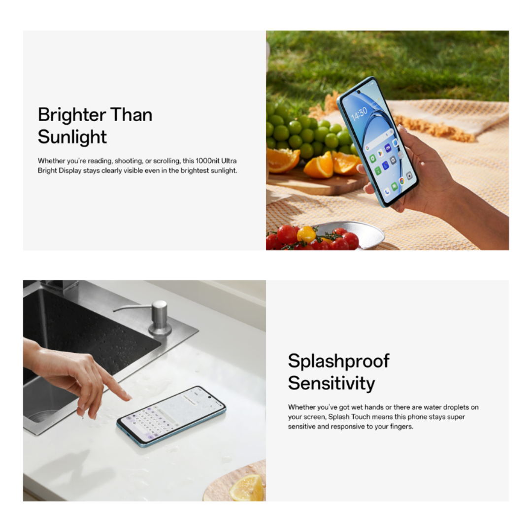 OPPO A3x [4GB RAM + 128GB ROM / 6GB RAM + 128GB ROM] Smartphone ...