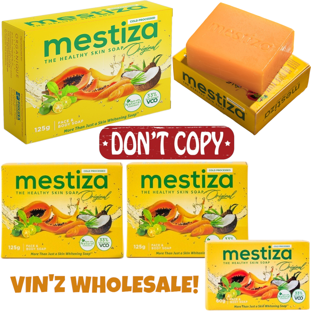 Mestiza Face & Body Soap Original (60g & 125g) | Shopee Malaysia