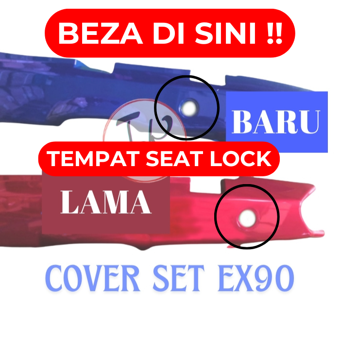 Cover Set Demak Ex90 Old Version Coverset Blue Red Black 12 In 1 Full ...