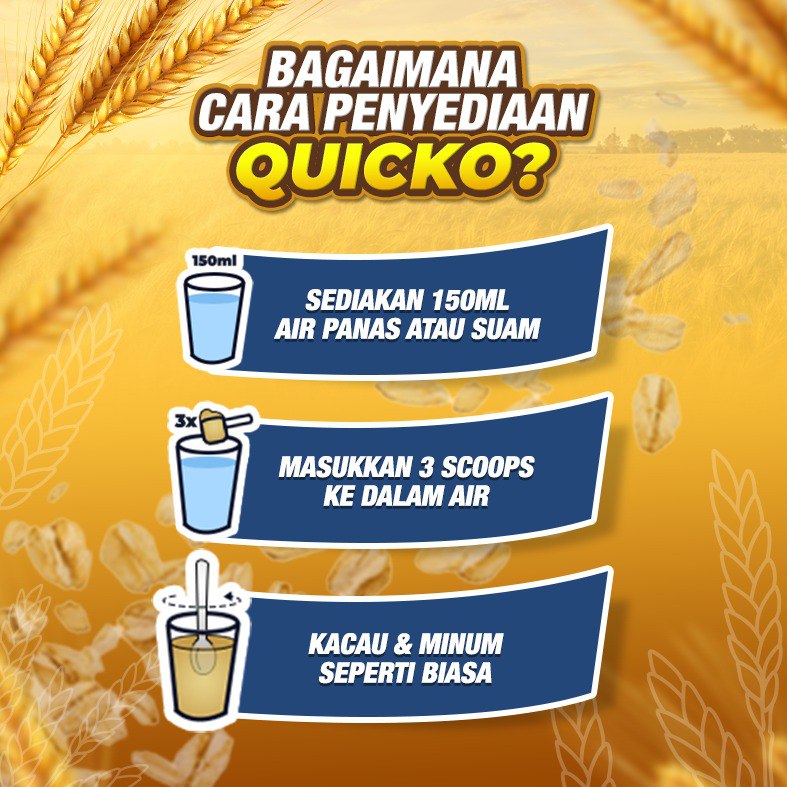 EMZI CARE | Quick O Original HQ | Minuman Bijirin Malt Segera Dengan ...