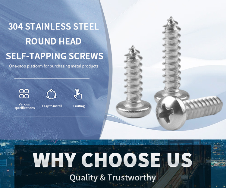 Self Tapping Screw ST2.9 / ST3.5 / ST4.2 / ST4.8 / ST5.5 304 Stainless ...