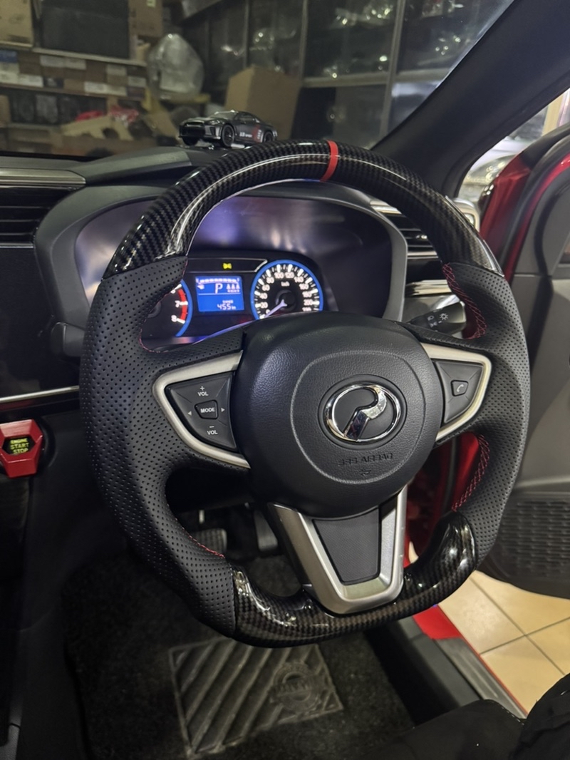 Perodua Myvi MG3 2018-2021 / Bezza 2016-2025 Carbon Fiber Steering ...