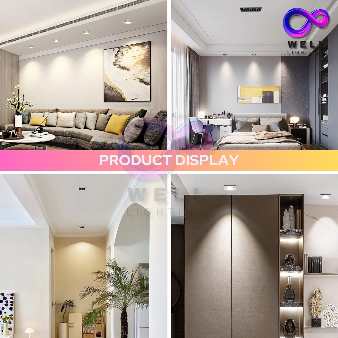 Casing Eyeball LED Fitting Recessed Spotlight GU10 Bulb Holder ...